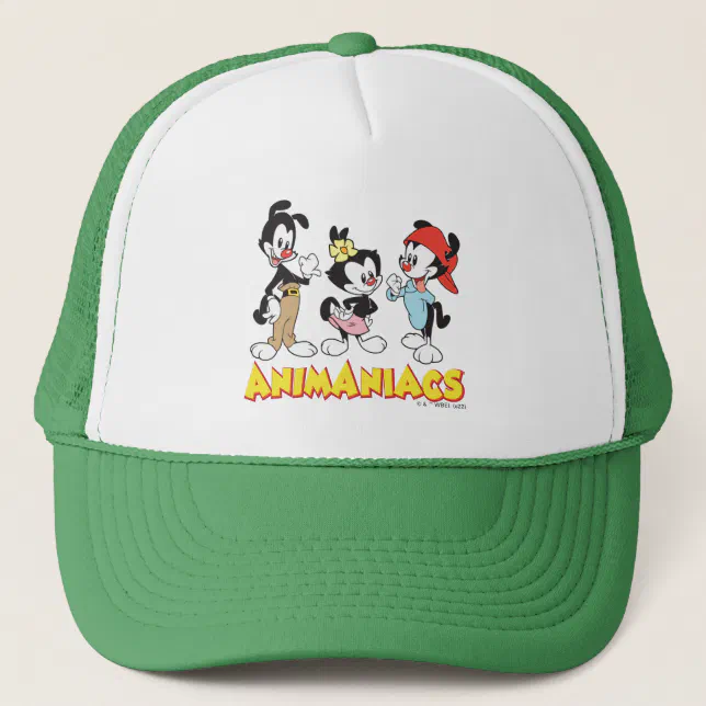 Animaniacs | Yakko, Dot, and Wakko Standing Trucker Hat | Zazzle