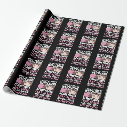 Manga Anime Wrapping Paper | Zazzle UK