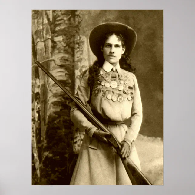 Annie Oakley Classic Poster | Zazzle