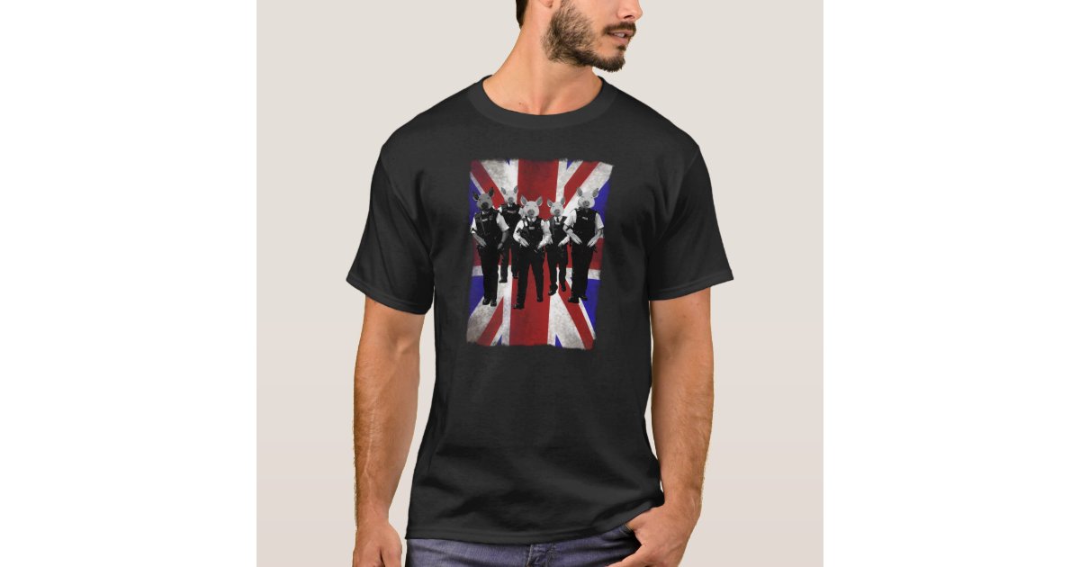 Anti British police T-Shirt | Zazzle