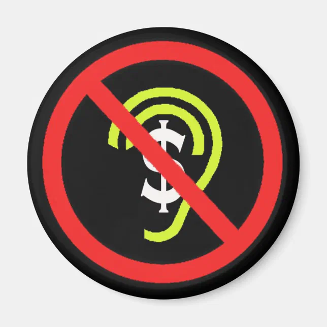 Anti-Profit-Motivated Cochlear Implant Industry Magnet | Zazzle