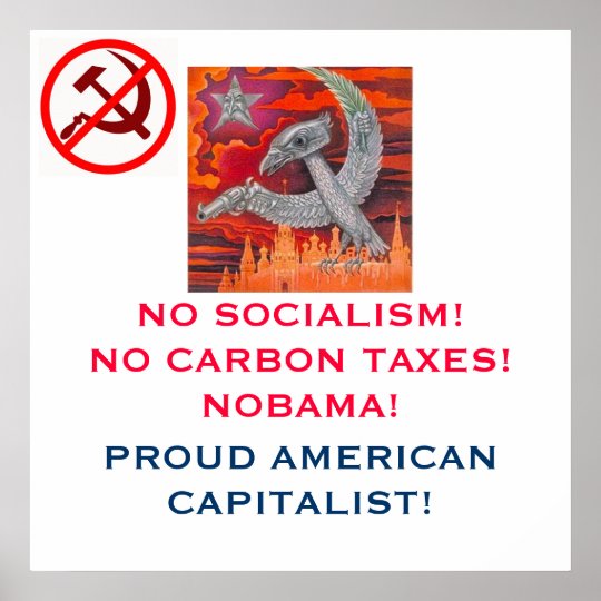 Anti-Socialism Poster | Zazzle.co.uk