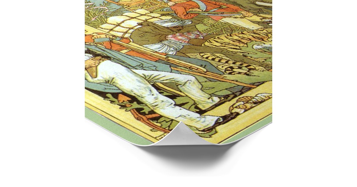Antique World Map of the British Empire, 1886 Poster | Zazzle