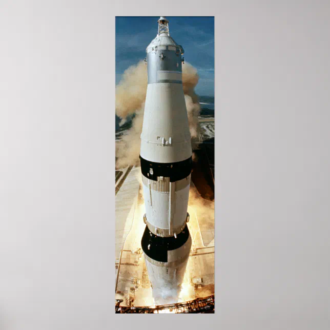 Apollo 11 Launch Poster | Zazzle