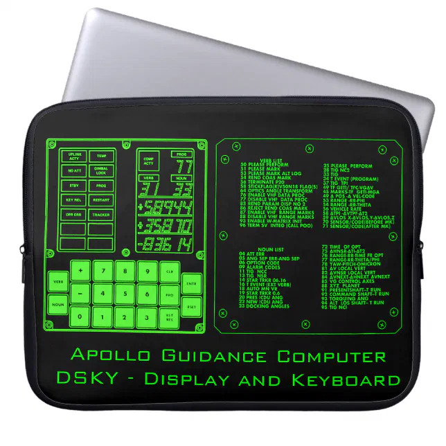 Apollo Guidance Computer Laptop Sleeve 15" | Zazzle