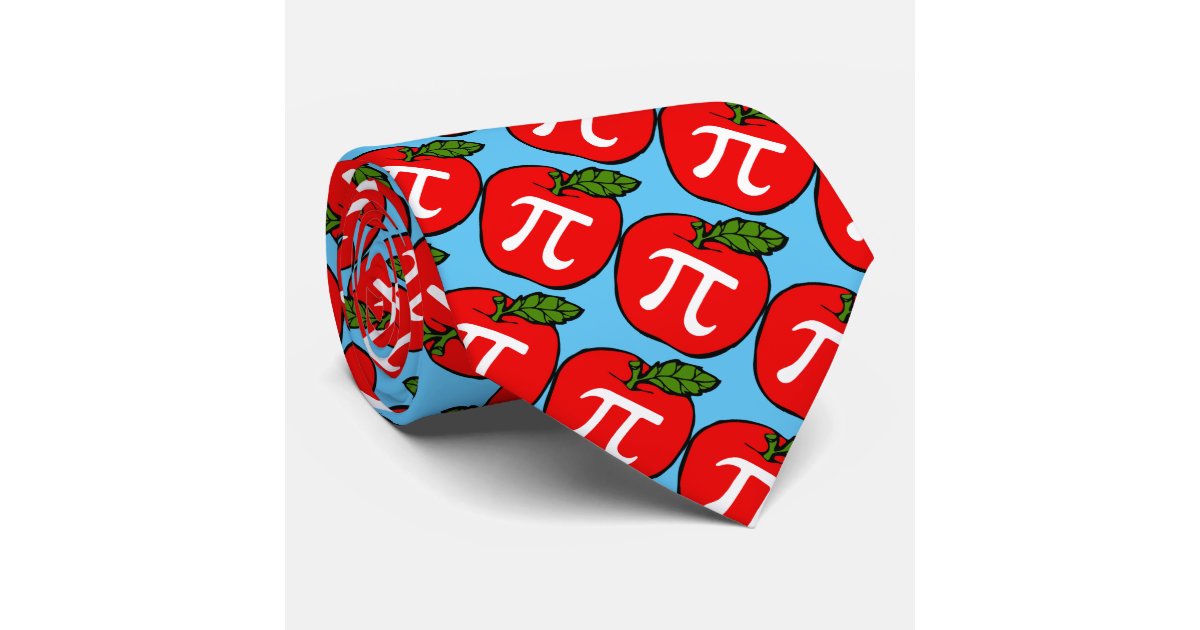 Apple Pie Pi Day Tie | Zazzle