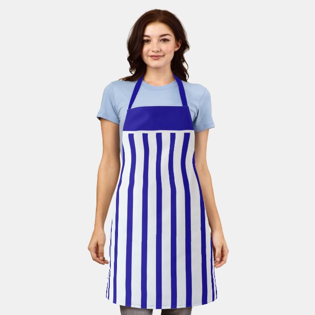 Royal Blue Aprons | Zazzle UK