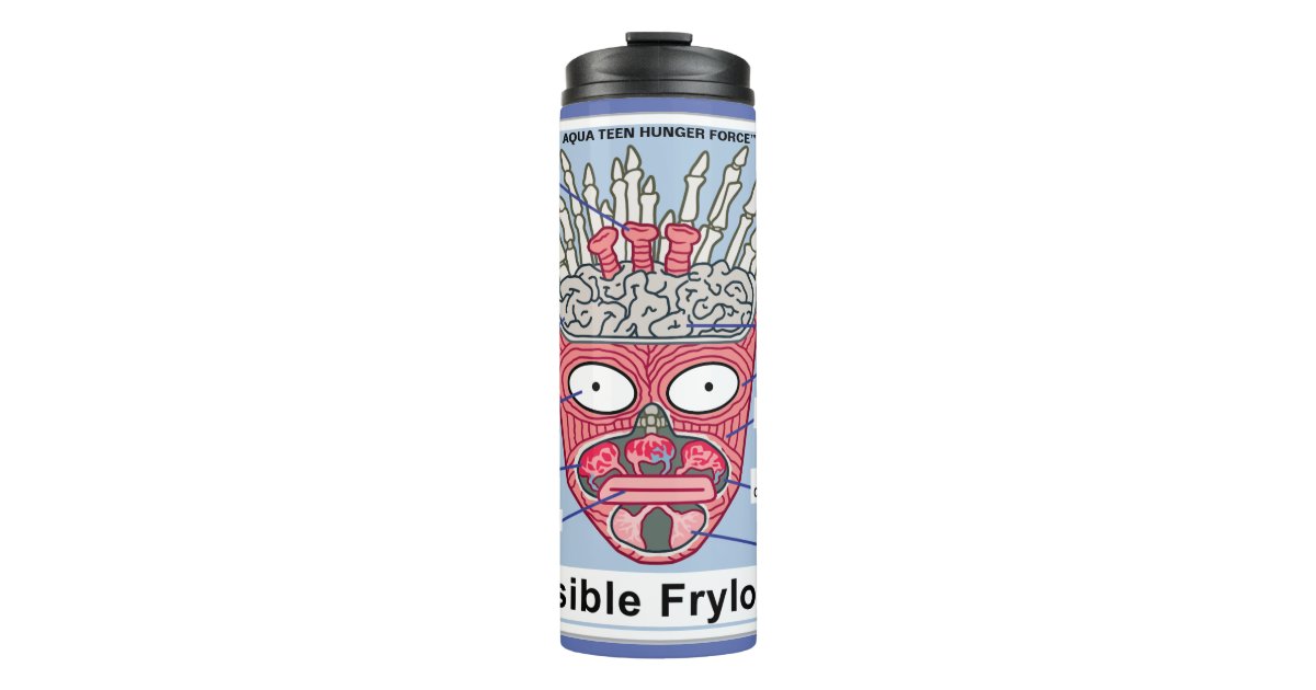 Aqua Teen Hunger Force Visible Frylock Poster Thermal Tumbler | Zazzle