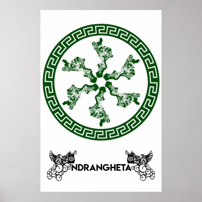 Arcangelo Gabriele - 'Ndrangheta Poster | Zazzle.co.uk