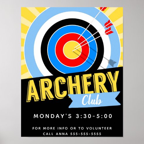 Archery Posters & Prints | Zazzle UK