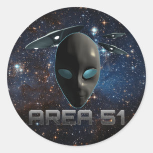 Area 51 Stickers & Labels | Zazzle UK