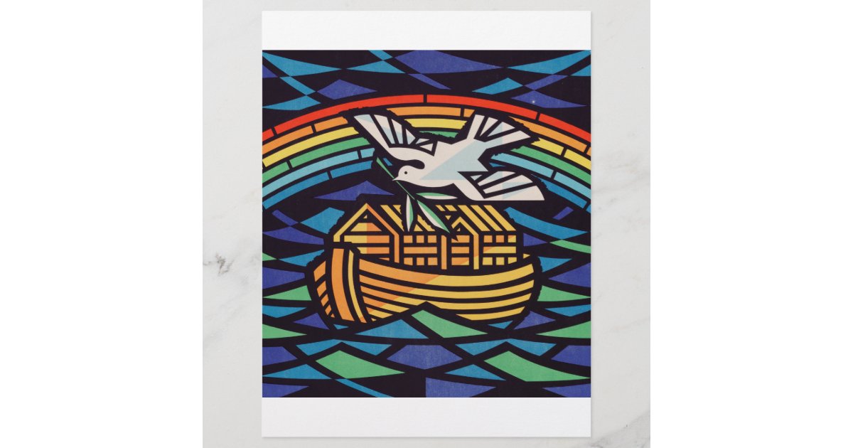 Ark of Noah with Holy Spirit Flyer | Zazzle