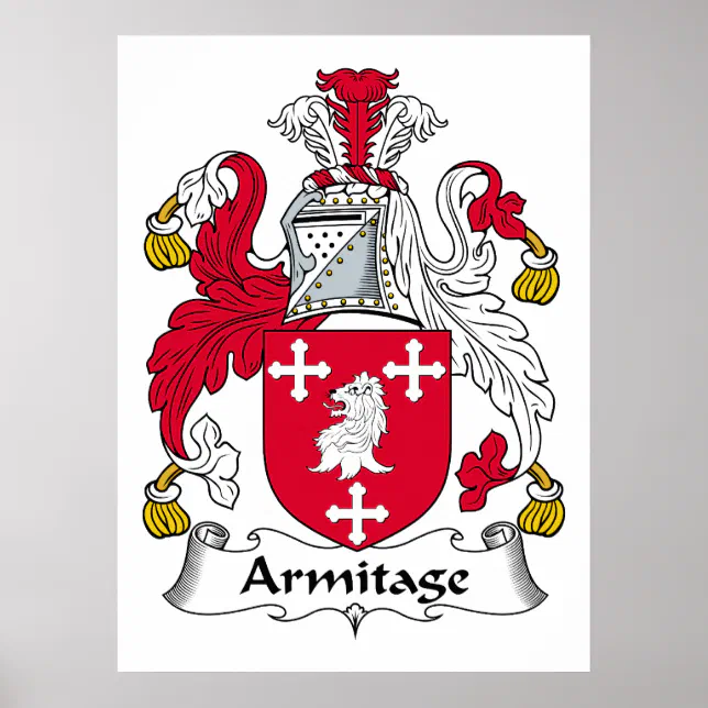 Armitage Family Crest Poster | Zazzle