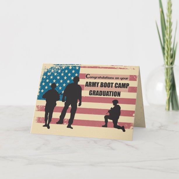 Boot Camp Graduation Cards | Zazzle UK