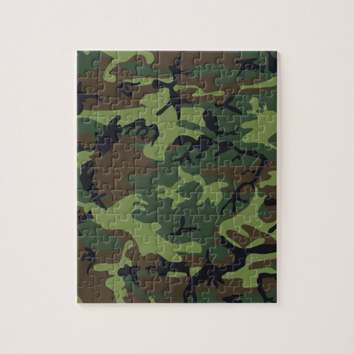 Army Camo Jigsaw Puzzle | Zazzle.co.uk
