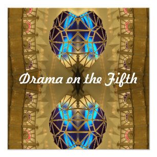 Drama Invitations | Zazzle UK
