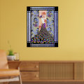 Art Deco - La Contessa Poster | Zazzle