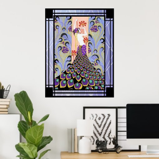 Art Deco - La Contessa Poster | Zazzle