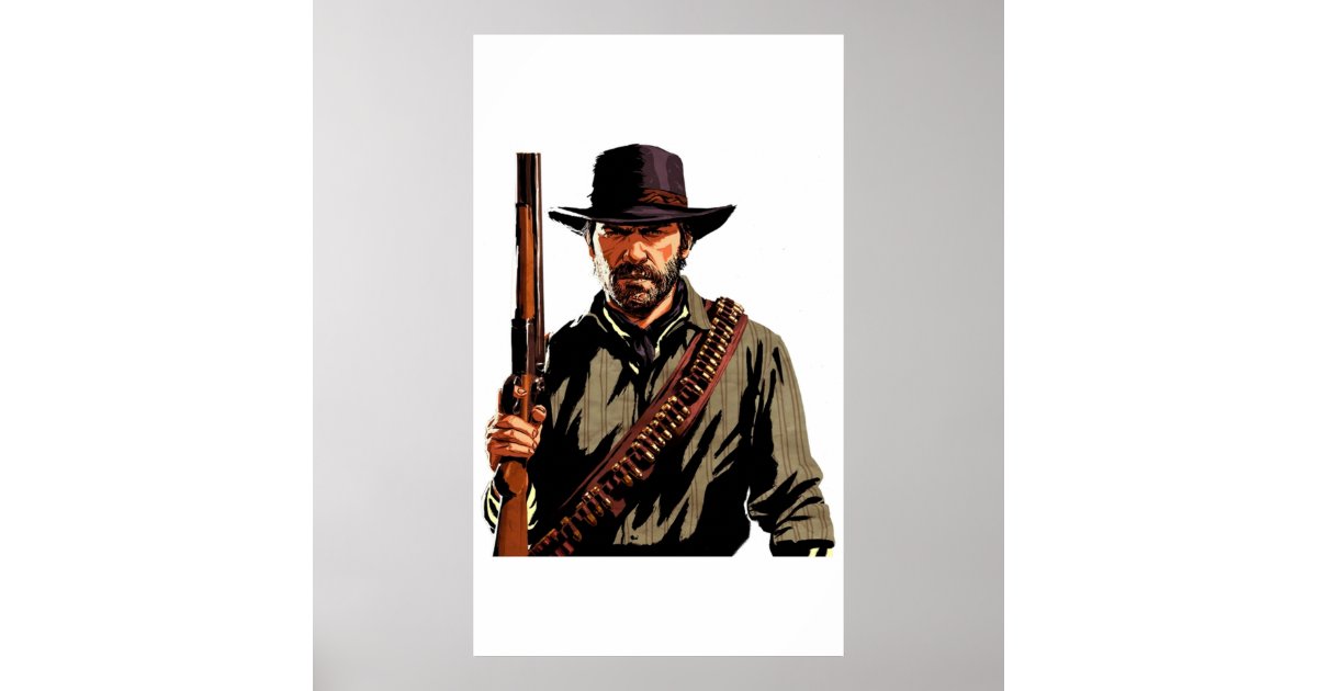 Arthur Morgan Poster | Zazzle