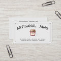 Artisanal Jams Business Card | Zazzle