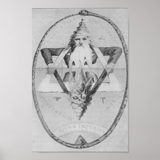 As Above So Below Illustration Poster | Zazzle.co.uk
