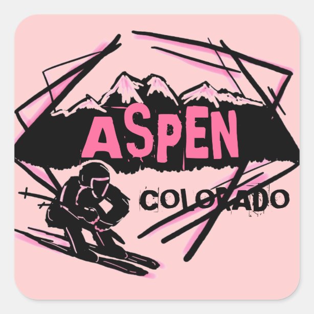 Aspen Stickers & Labels | Zazzle UK