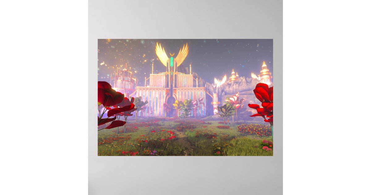 Astral Palace Poster | Zazzle