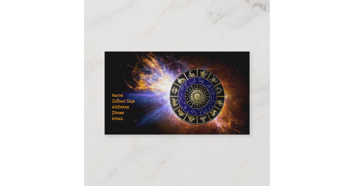 Astrology Business Card | Zazzle