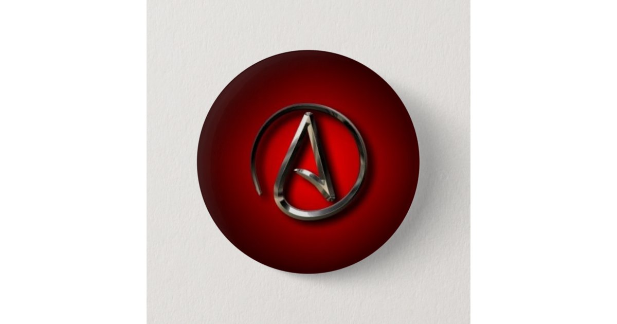 Atheist "A" Pin | Zazzle