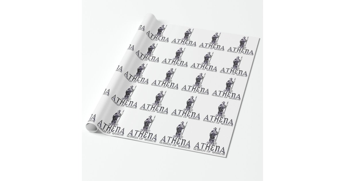 Athena Wrapping Paper | Zazzle