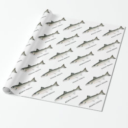Fish Wrapping Paper | Zazzle UK