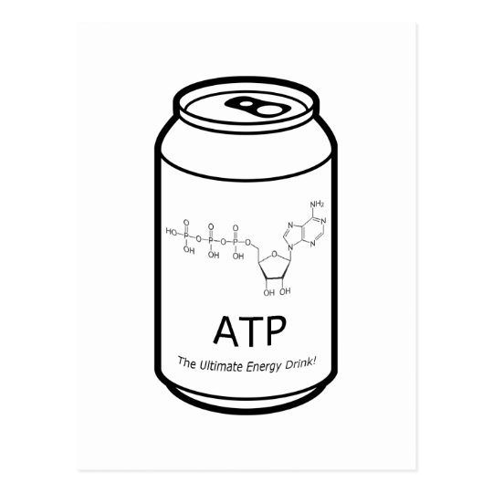 ATP Energy Drink Postcard | Zazzle.co.uk