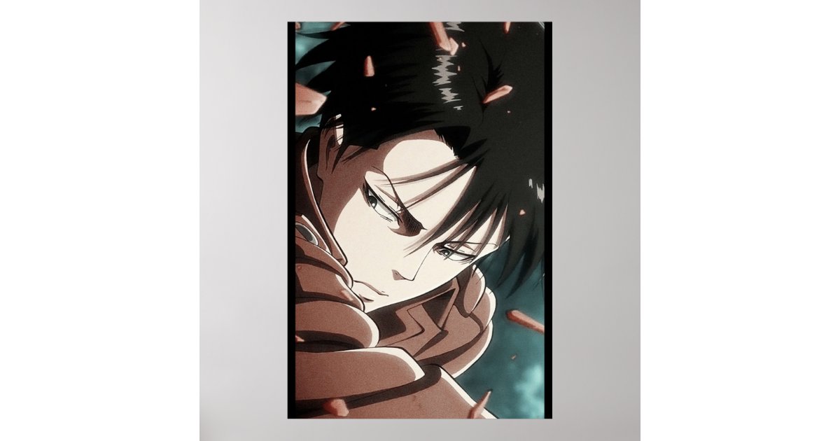 Attack On Titan Levi Poster | Zazzle