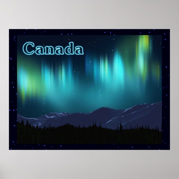 Aurora Borealis Poster | Zazzle