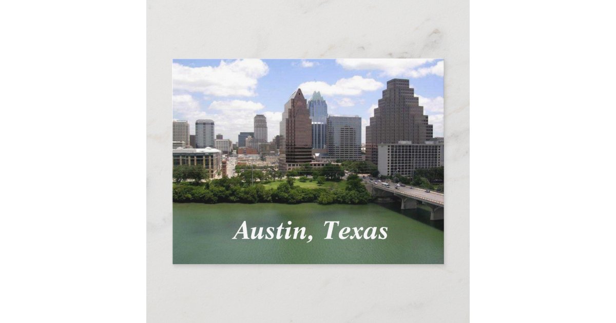 Austin, Texas Postcard | Zazzle