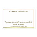 Book Donation Sticker | Zazzle