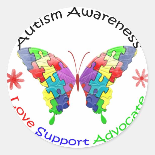 Autism Stickers & Labels | Zazzle UK