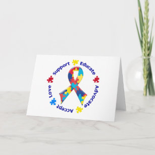 Autism Awareness Cards | Zazzle UK