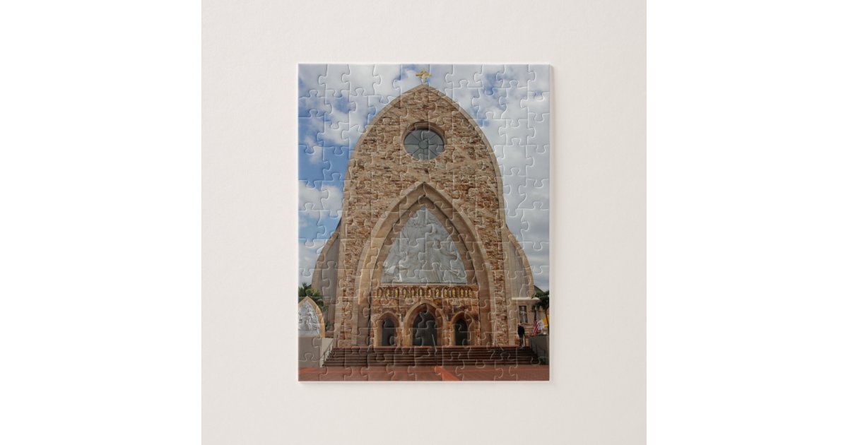 Ave Maria Catholic Church Jigsaw Puzzle | Zazzle