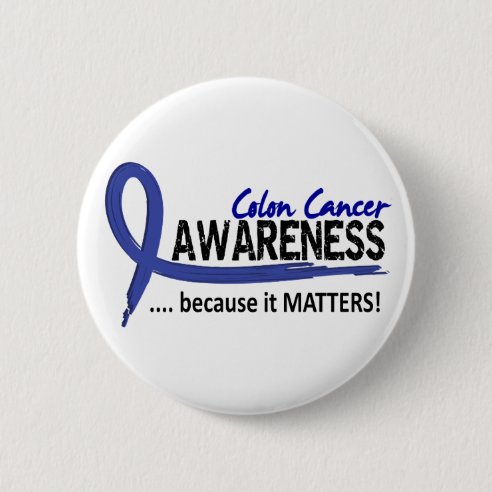 Colon Cancer Awareness Badges & Pins | Zazzle UK