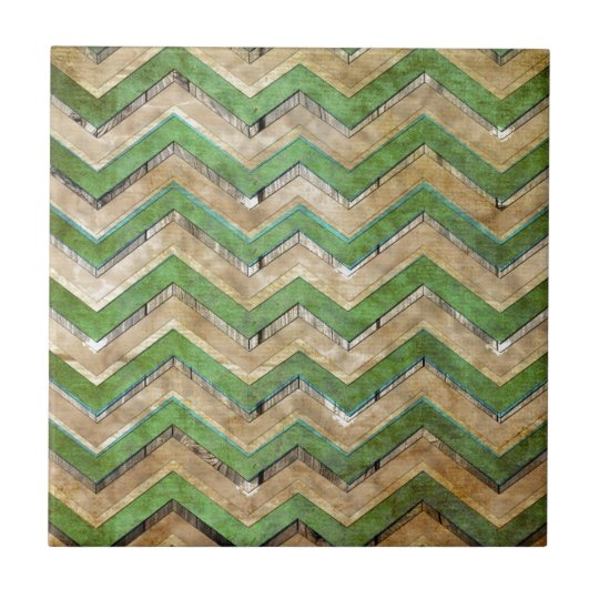 Zig Zag Decorative Ceramic Tiles | Zazzle.co.uk