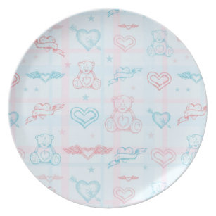 Teddy Bears Plates | Zazzle UK