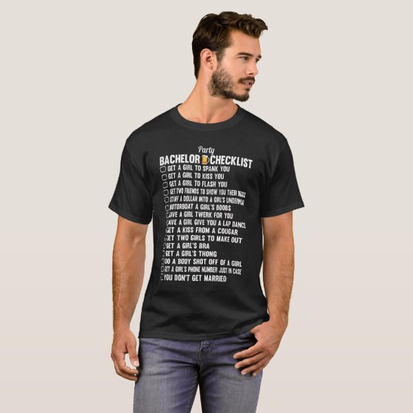 Checklist T-Shirts & Shirt Designs | Zazzle UK