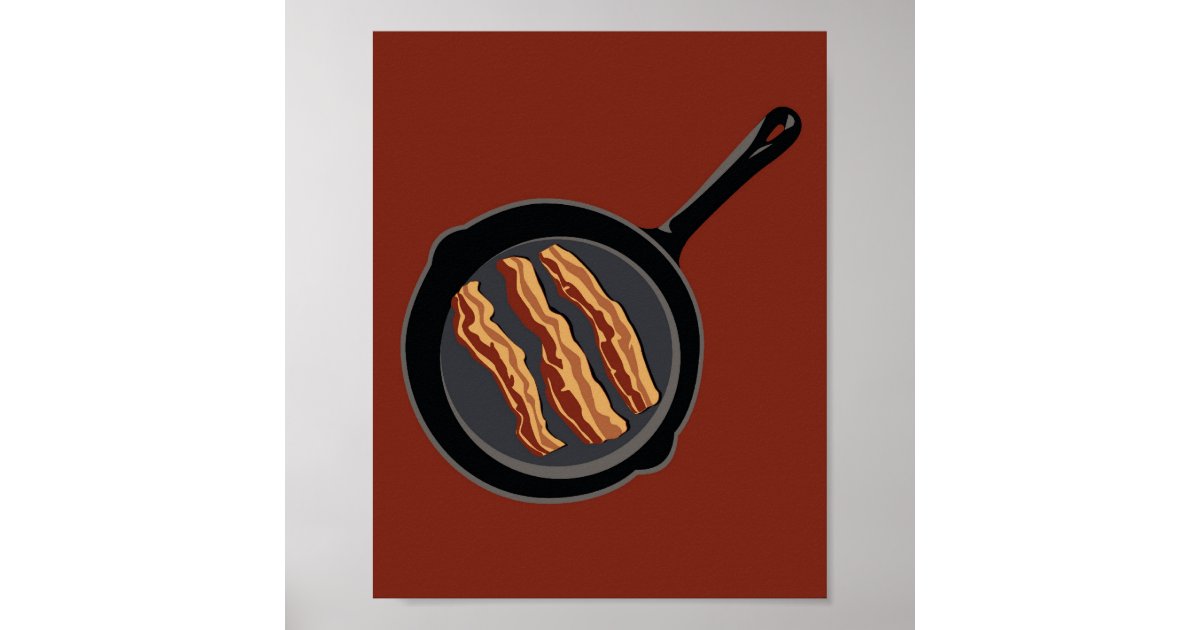 Bacon Print | Zazzle