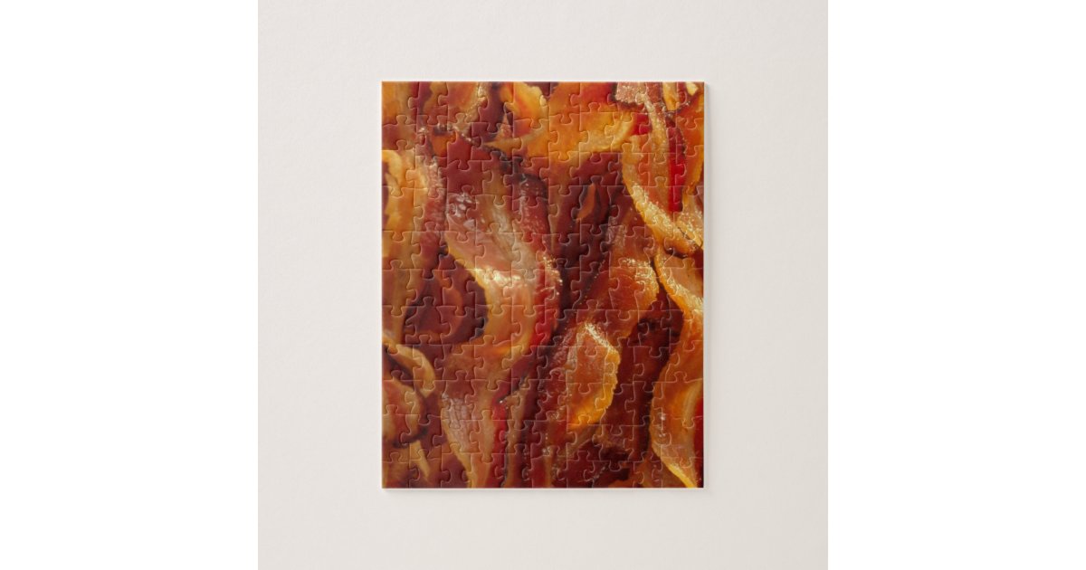 Bacon Puzzle! Jigsaw Puzzle | Zazzle