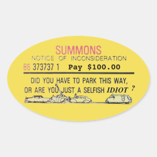 Bad Parking Stickers & Labels | Zazzle UK