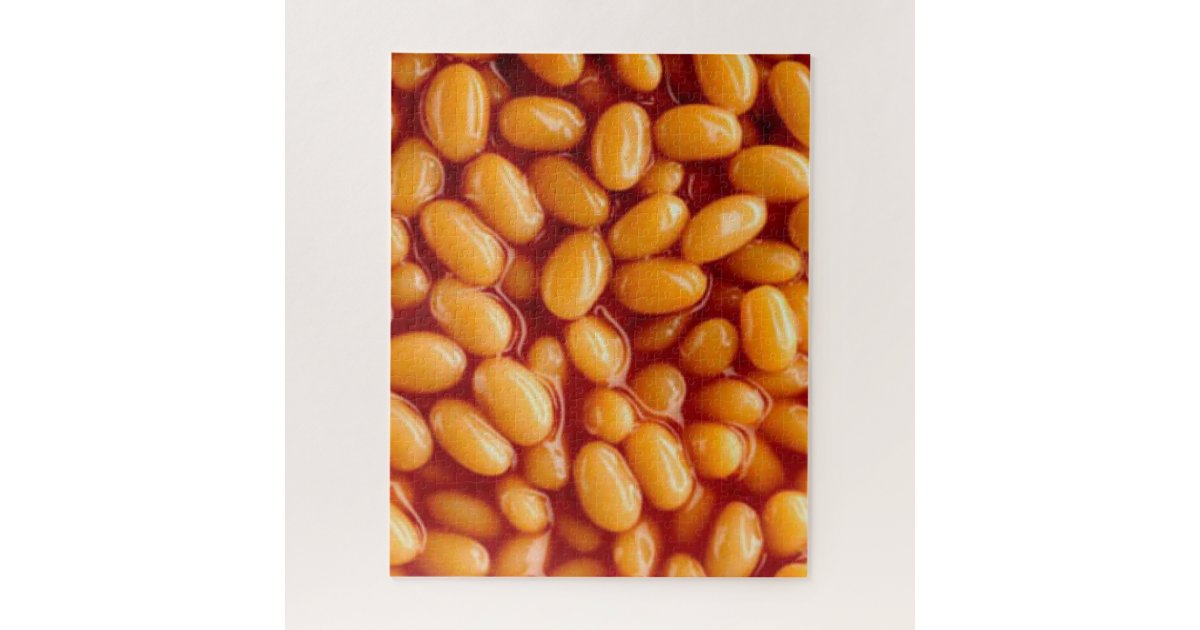 Baked beans jigsaw puzzle | Zazzle