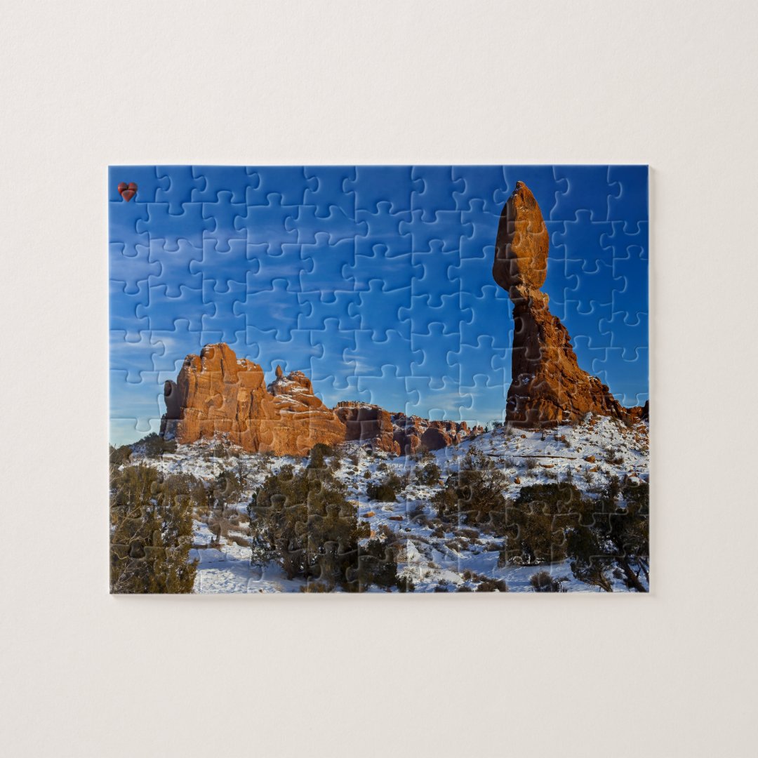 Balanced Rock Utah Jigsaw Puzzle | Zazzle
