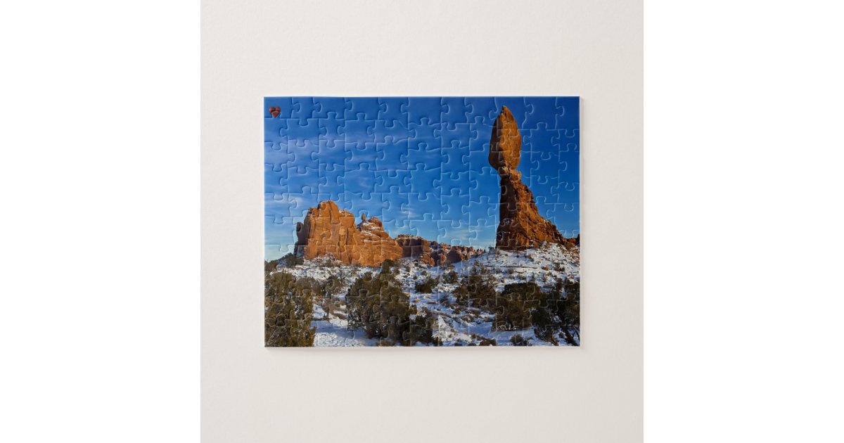 Balanced Rock Utah Jigsaw Puzzle | Zazzle