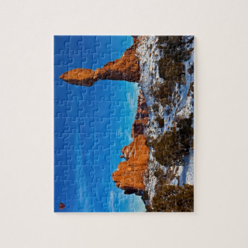 Balanced Rock Utah Jigsaw Puzzle | Zazzle